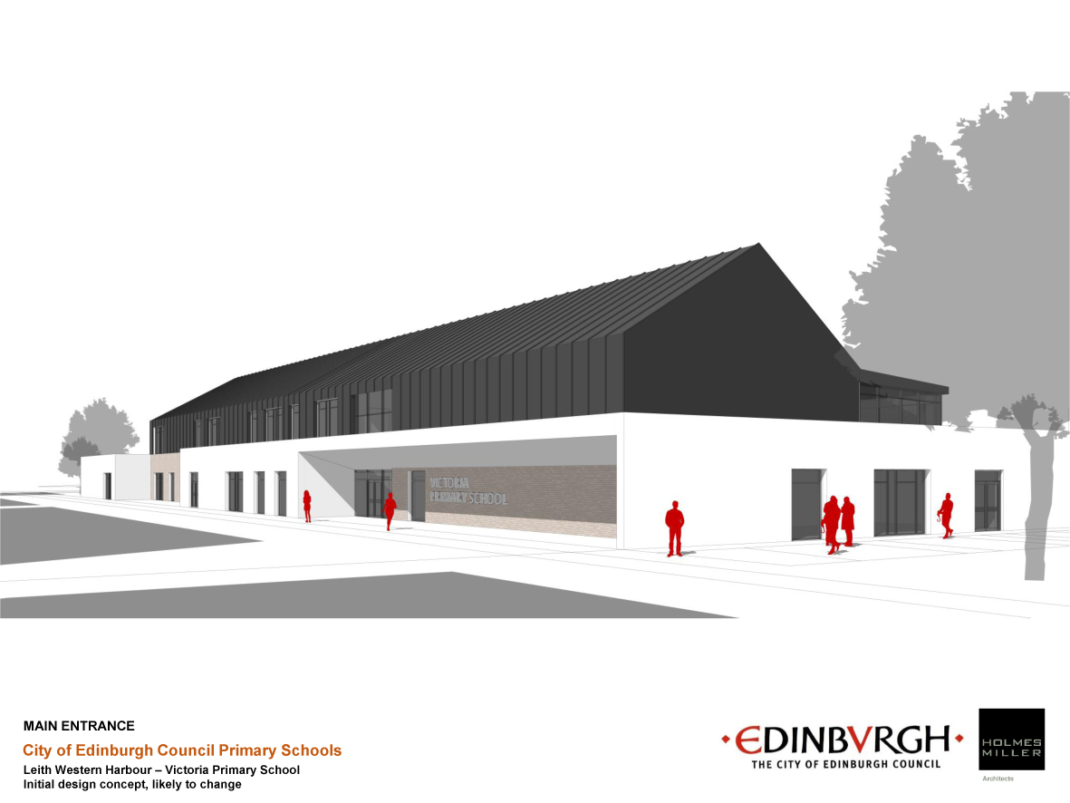 Victoria Primary School Initial design concept **likely to change**